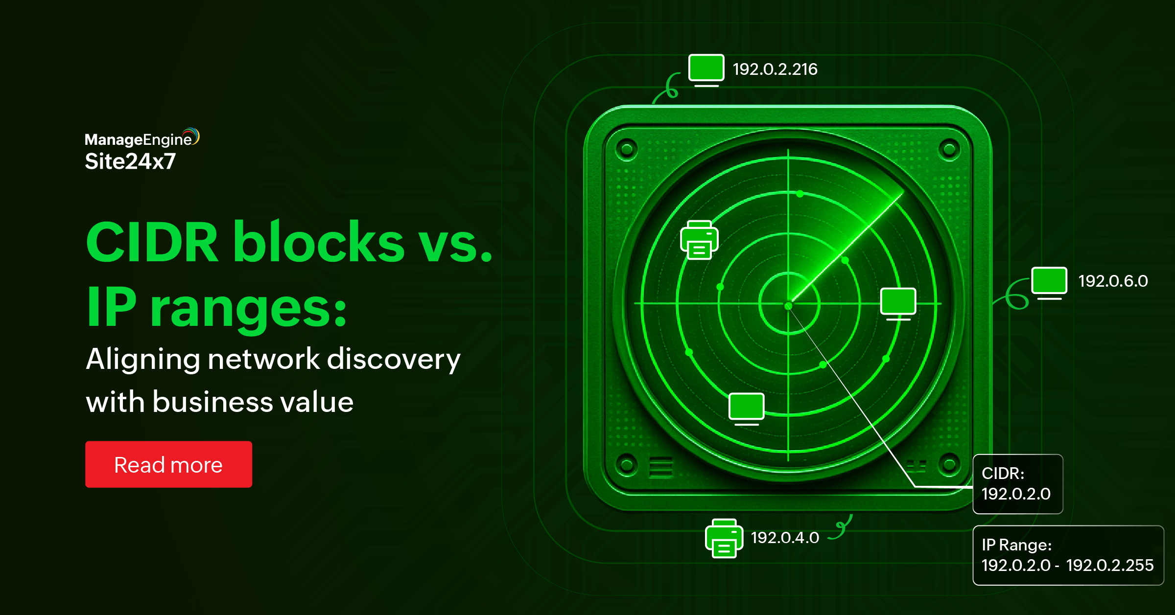 CIDR Blocks vs. IP Ranges: Aligning Network Discovery with Business Value
